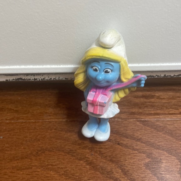 The Smurfs | Toys | Princess Blue Smurfette The Smurfs Pvc Mini Figure ...